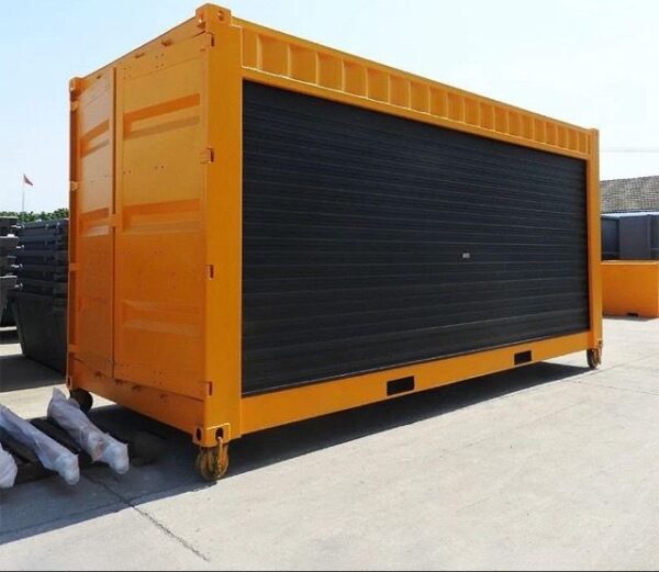 20FT Rollup Doors Shipping Container - GLOBAL CARGO ARKS